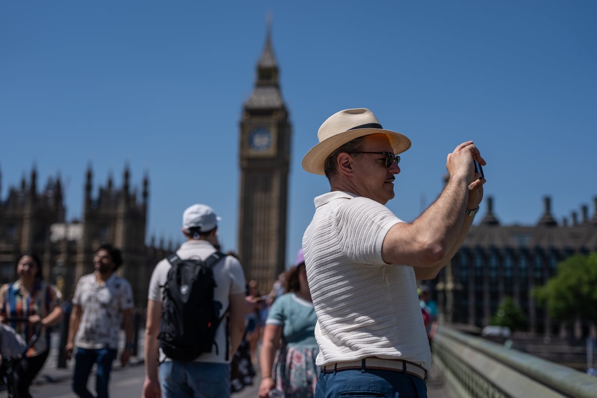 London heatwave 'more likely' within days as temperatures to rocket