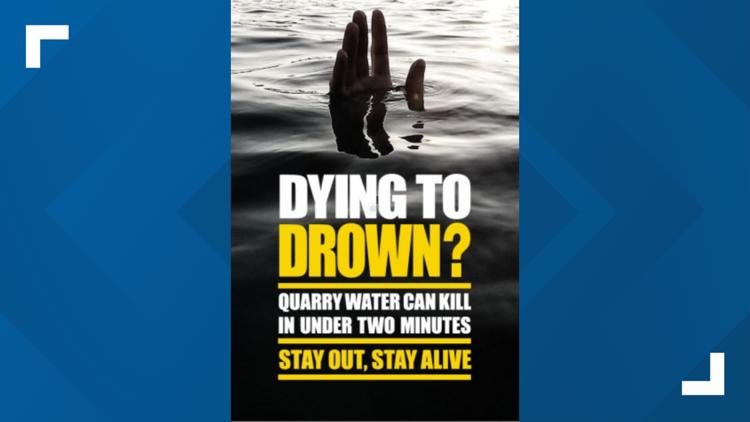 Local police department reminds residents about the dangers of swimming ...