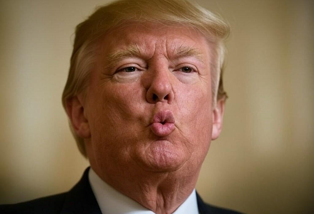 Trump says the FBI ushered in the January 6 rioters, that is a lie