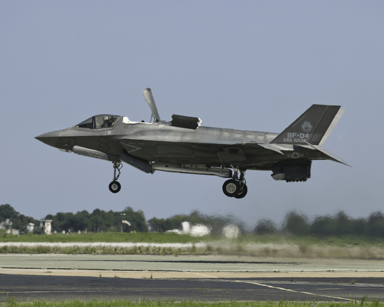 Why vertical-landing jets create 140-decibel shock traps