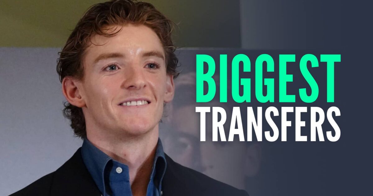The 25 most expensive signings this summer with Barcelona’s Gordon ...
