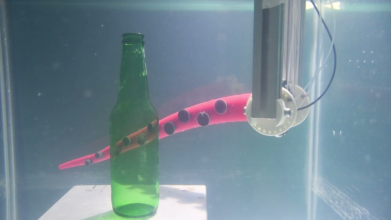 La robotica viene all'oceano, il video del braccio meccanico che imita ...