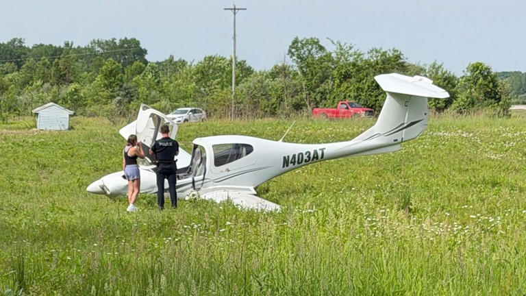 Pilot okay after plane lost power during takeoff, crashed near South ...