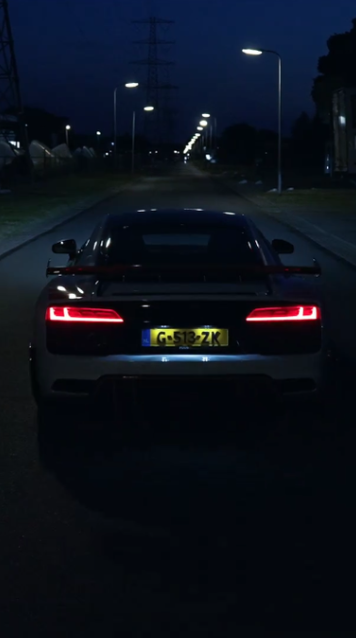 This Audi R8 feels like a dream