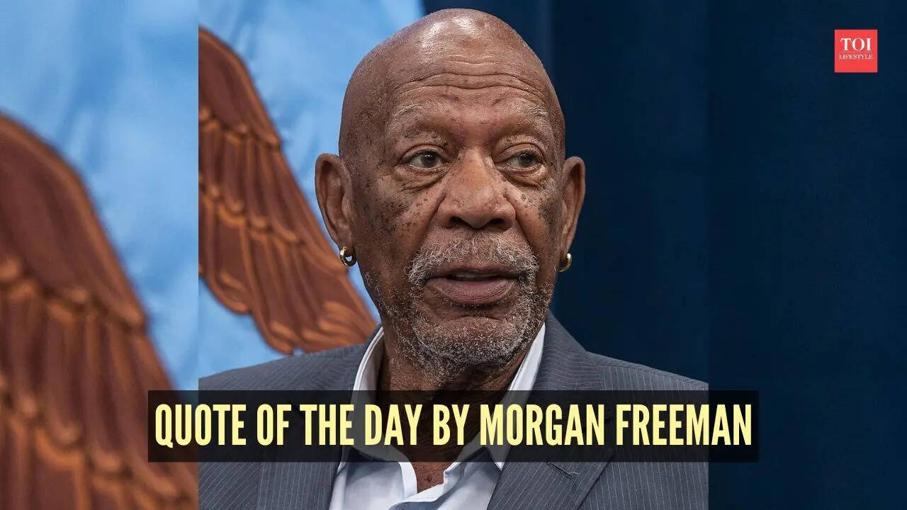 Quote of the day for kids by Morgan Freeman: "If you live a life of ...