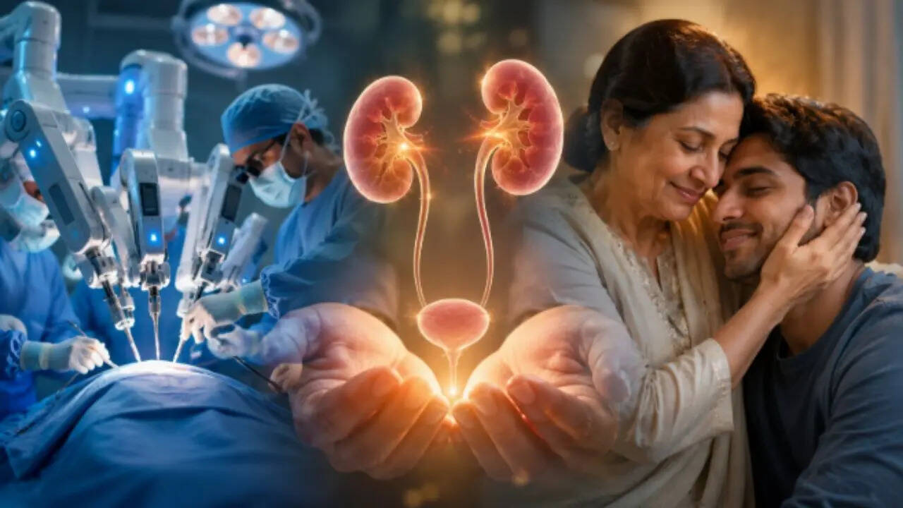 A robotic kidney transplant and a mother’s gift helped save a 31-year ...
