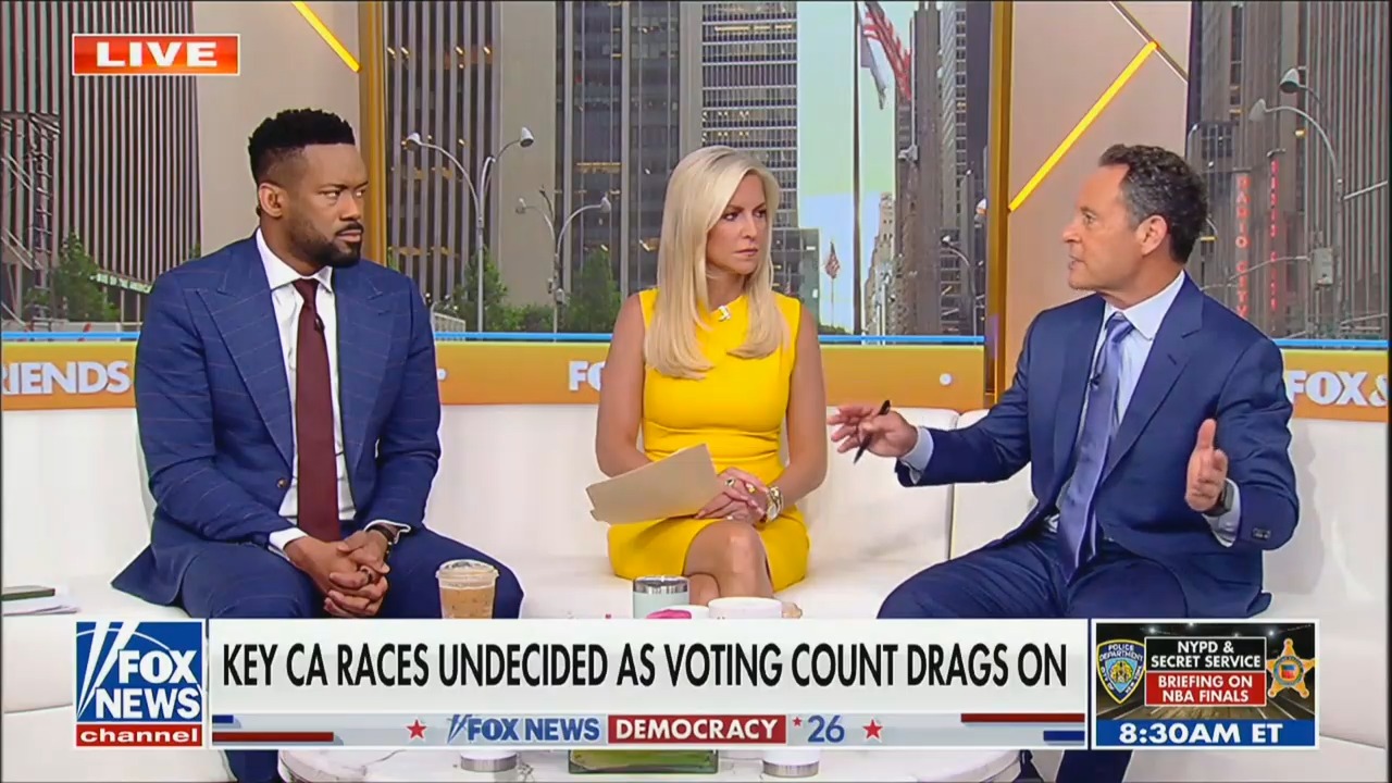 'Ludicrous!' Fox & Friends hosts erupt as Spencer Pratt slips in LA ...