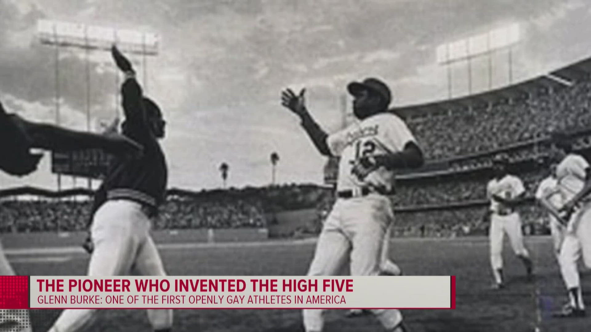 Pride Month: Baseball pioneer credited with inventing the high five