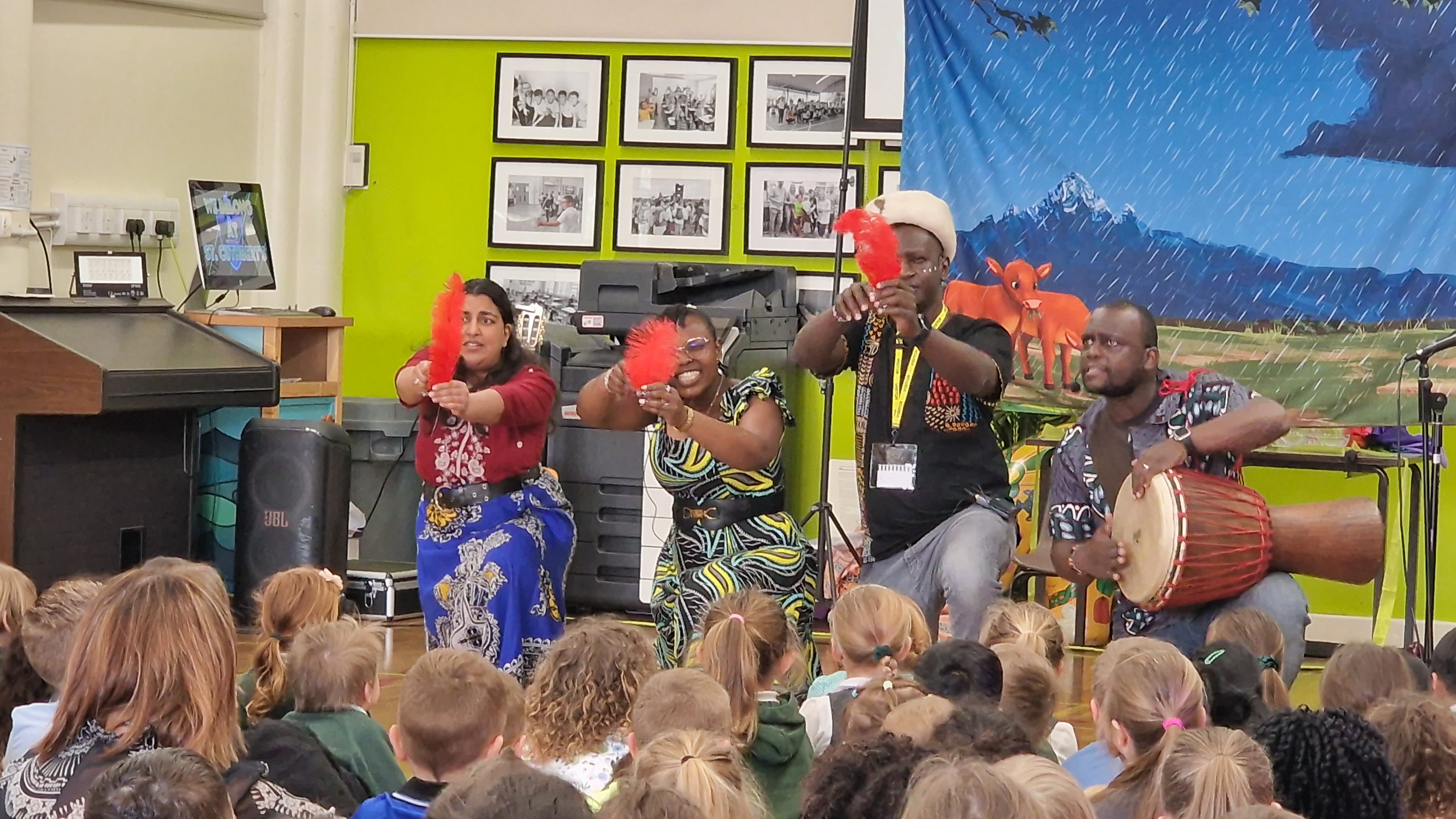 North Shields pupils perform with Kenyan opera