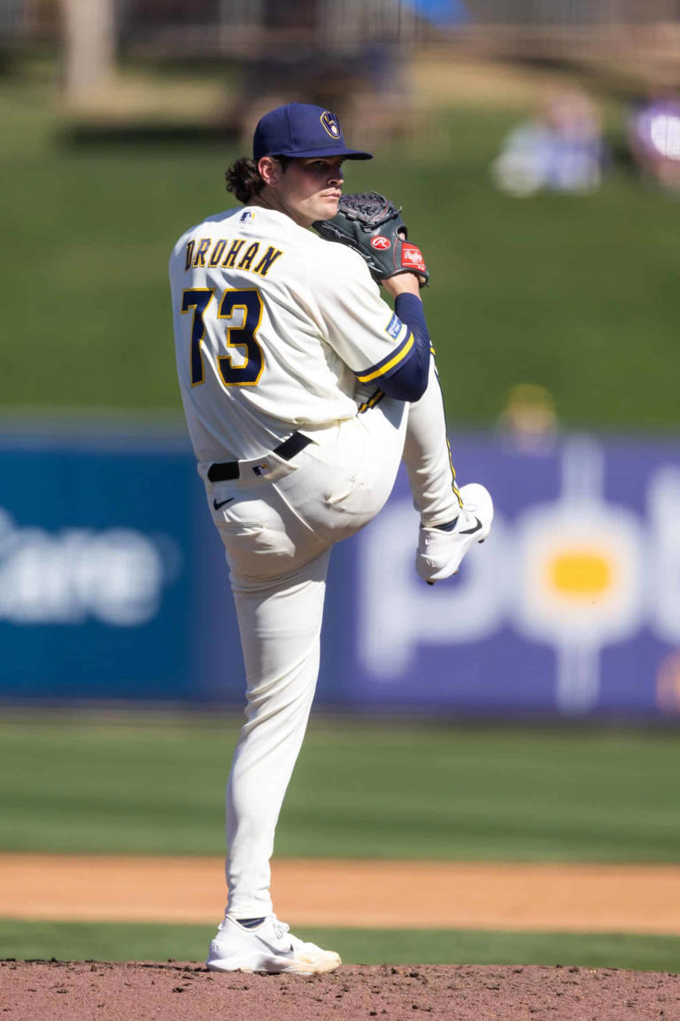 Milwaukee Brewers: Shane Drohan named on the top-25 rookies in Major ...