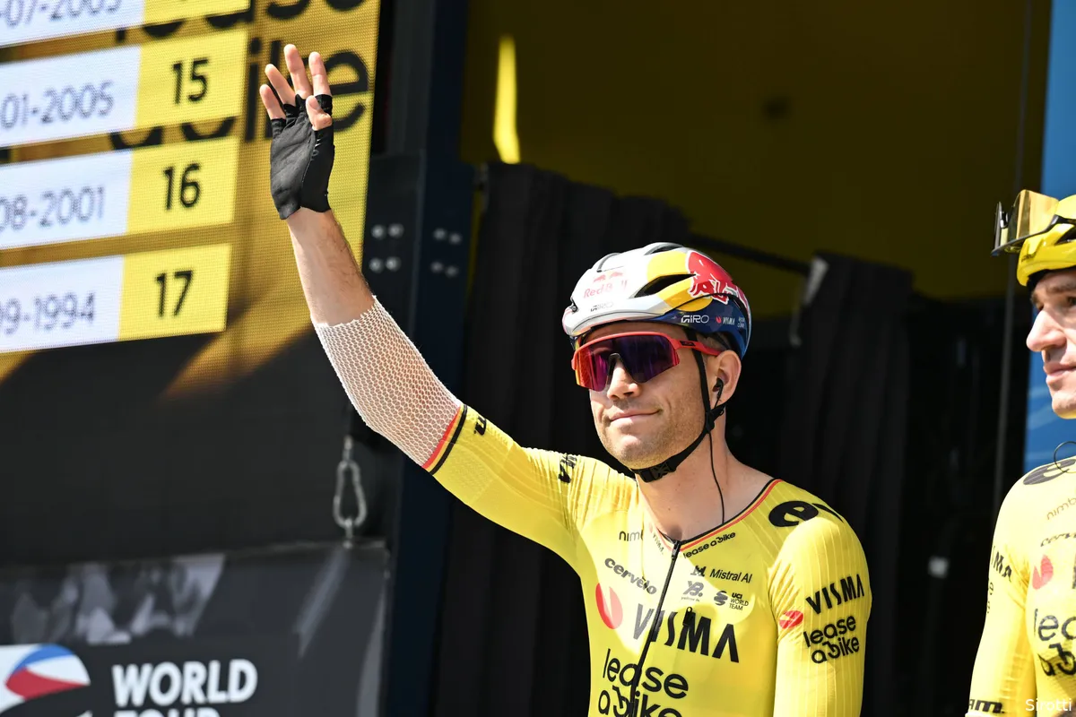 Van Aert had a difficult return to racing at Dauphiné: 'Wout has come ...