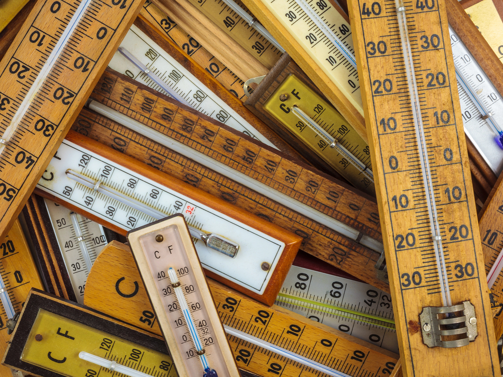 Vintage thermometers and barometers that weather collectors hunt for