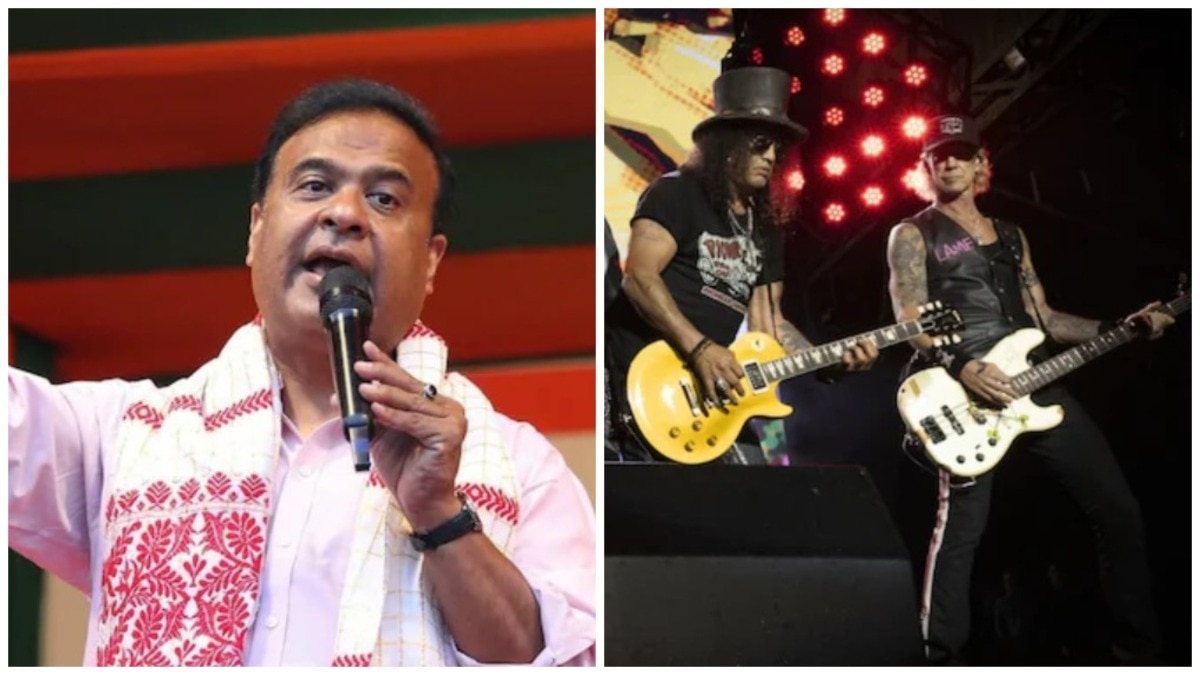 Assam CM Himanta Biswa Sarma welcomes rock band Guns N' Roses to Guwahati
