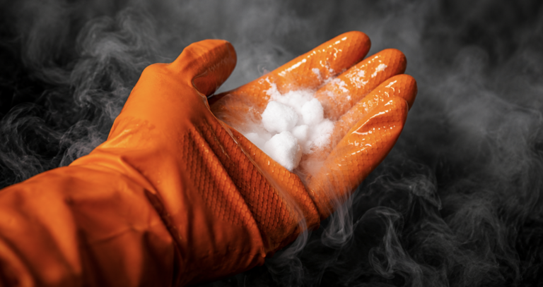 What happens if you eat a brick of dry ice?