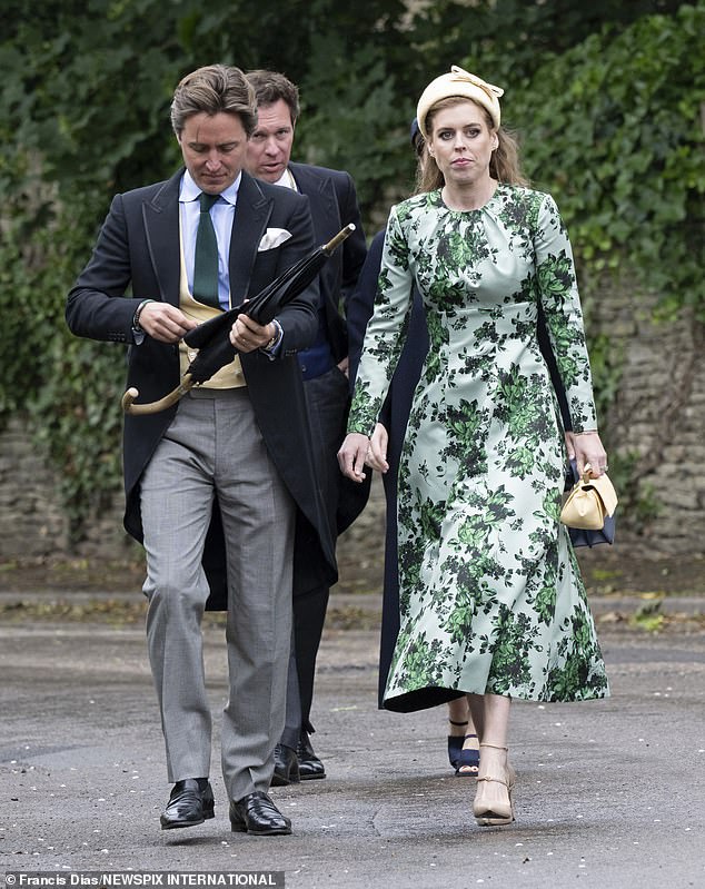 How Beatrice and Eugenie staged their entrance to cousin's wedding
