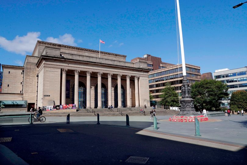 Man arrested after wreaths damaged at Sheffield war memorial
