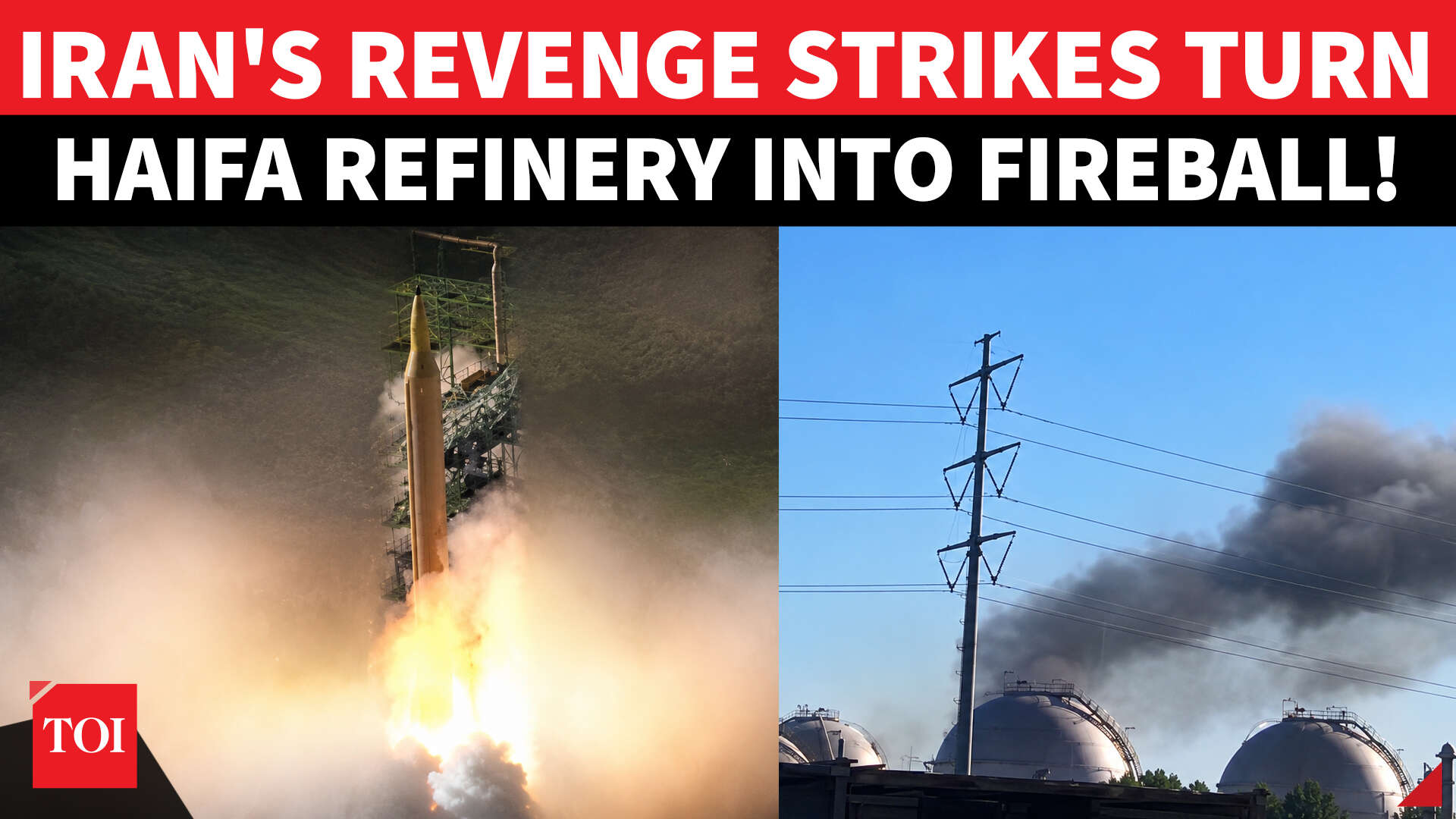 Iran's massive revenge strike, missiles hit key strategic target in ...