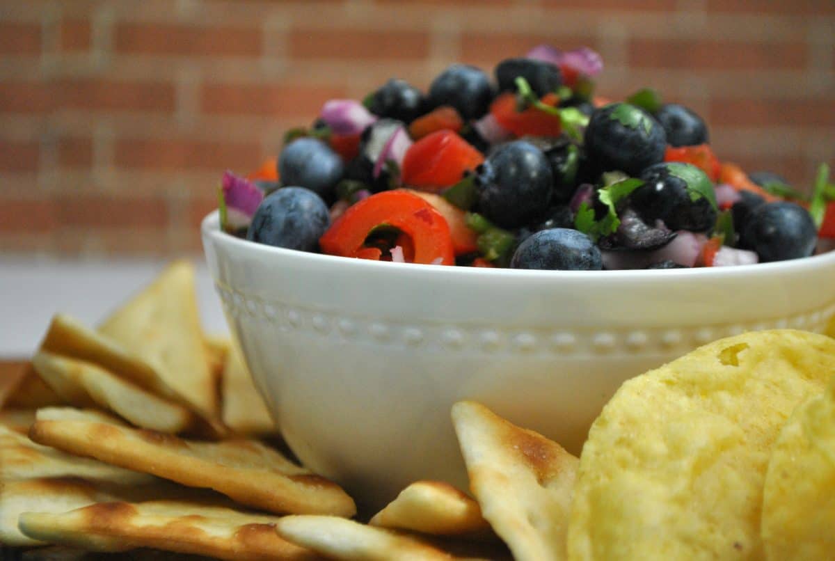 Blueberry salsa recipe