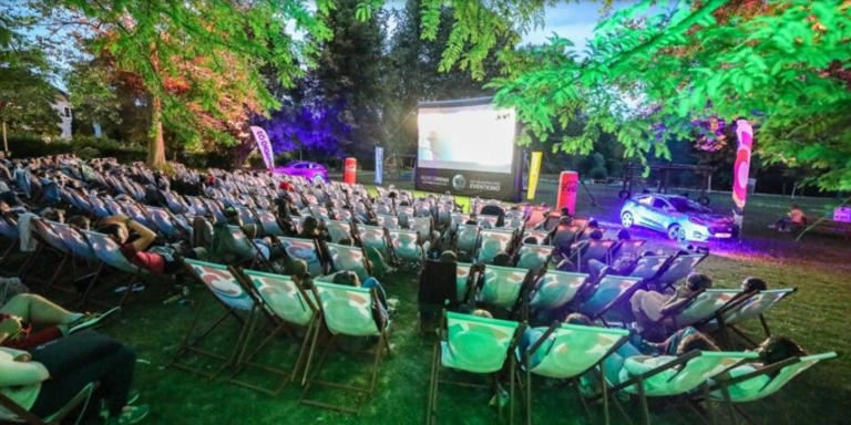 Silent cinema mitten in Amstetten