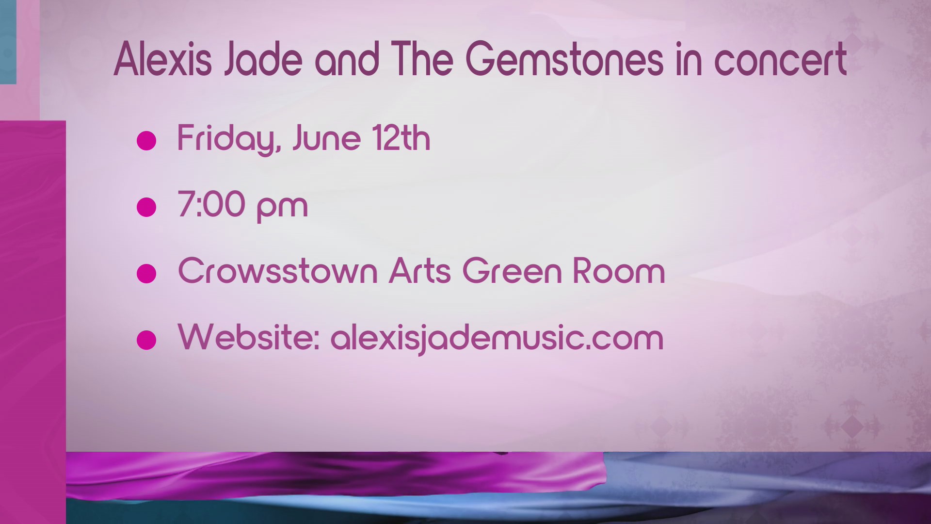 Local artist talks about upcoming concert, music & new projects