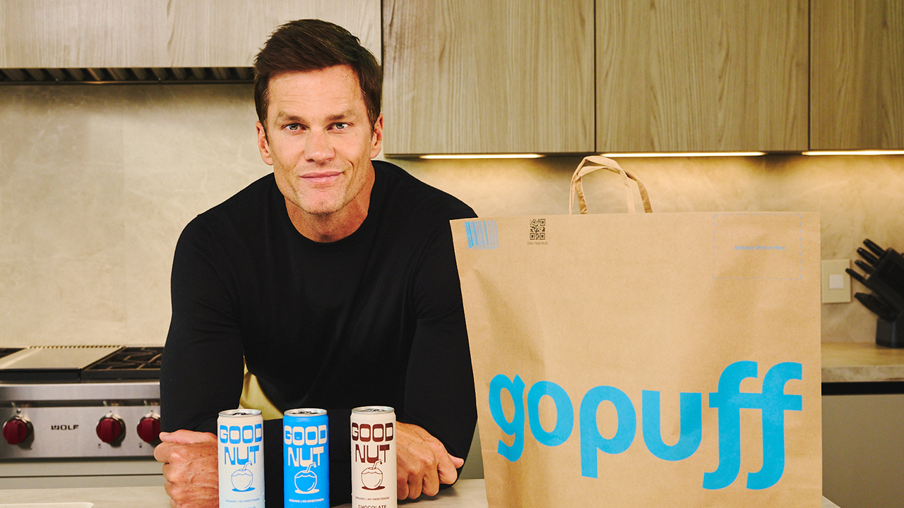 Tom Brady launches Good Nut coconut water line with Gopuff in market ...