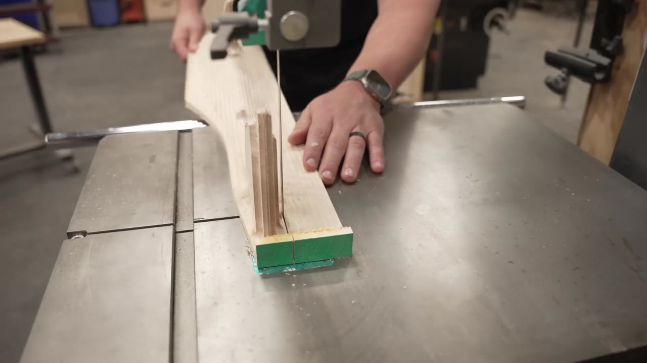 I almost lost my fingers making a shark table