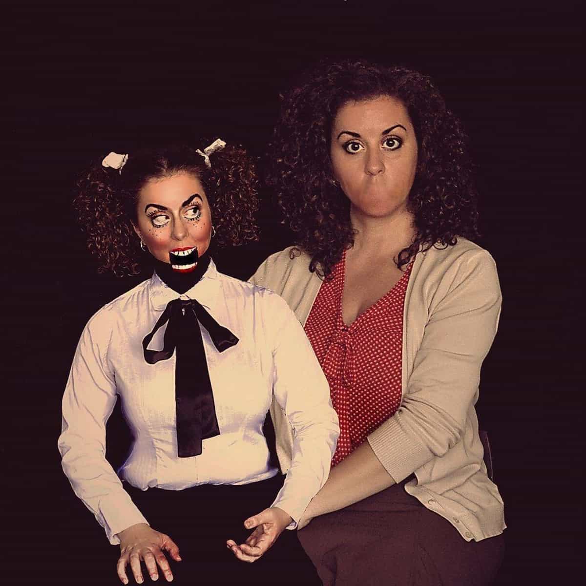 Horrifying ventriloquist dummies