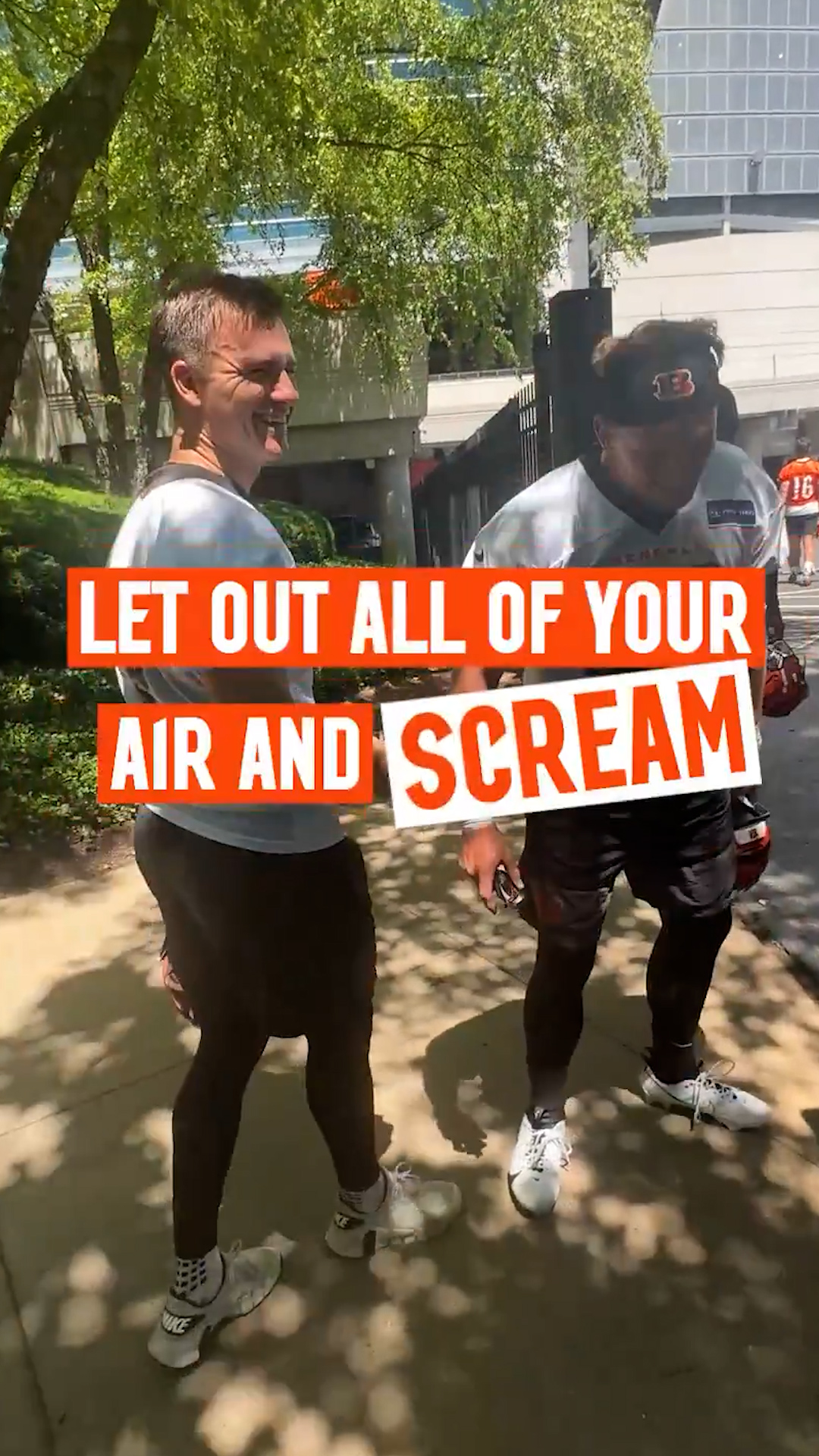 Cincinnati Bengals share 'Let It Out' team activity during OTAs
