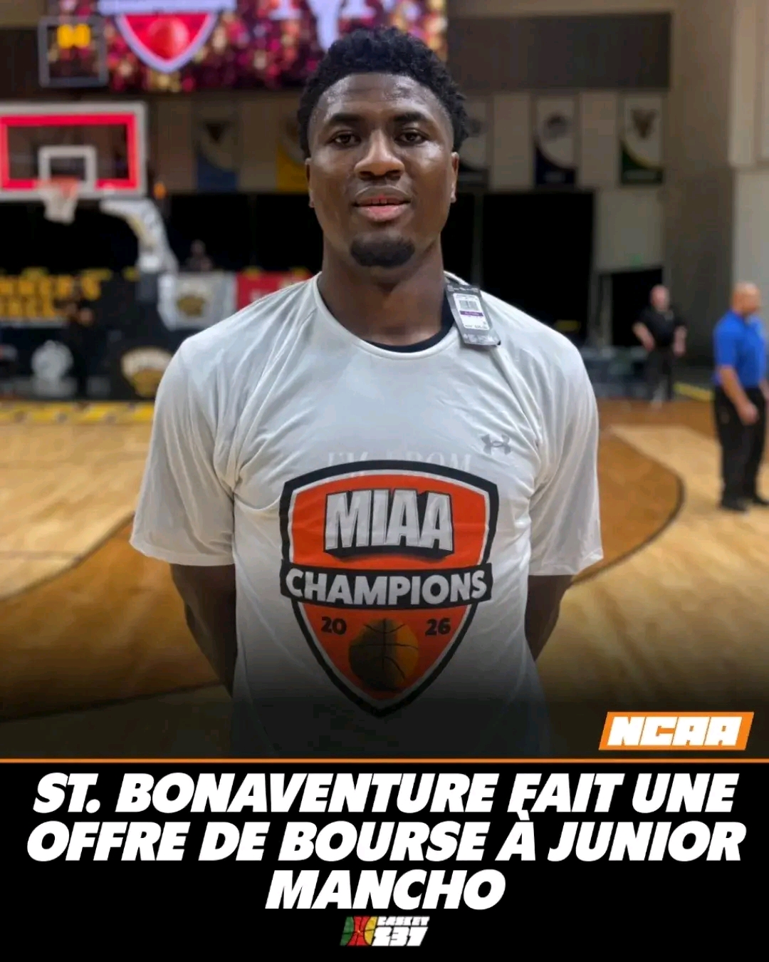 🏀🔵Basketball : Junior Mancho attire les convoitises en NCAA