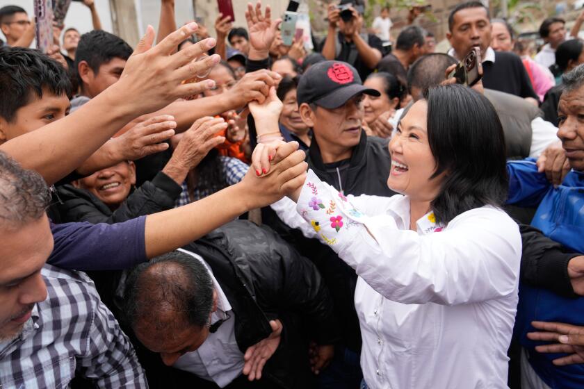Fujimori and nationalist Sánchez virtually tied as vote count continues ...