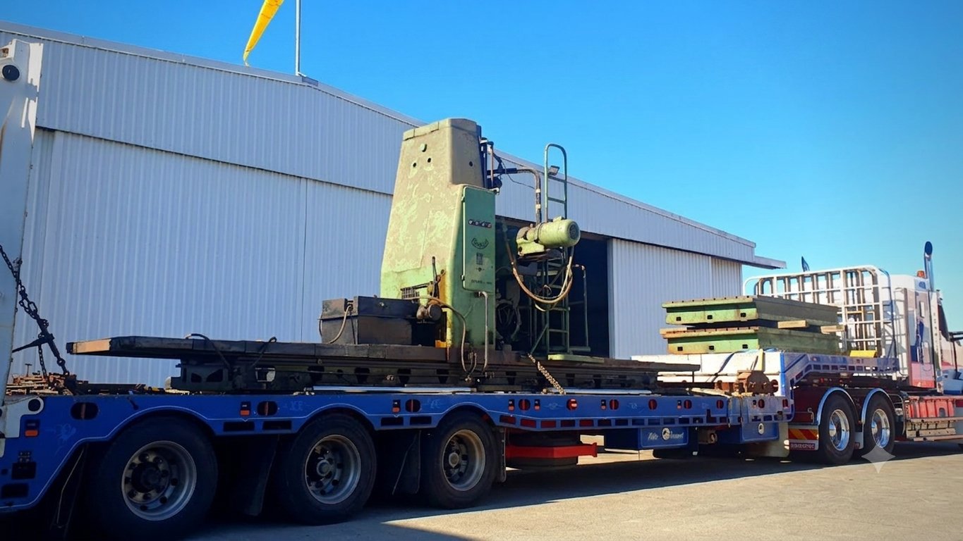 The Huron Lu milling machine in focus