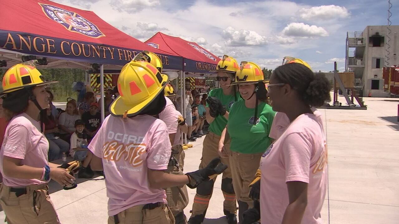 'Ignite Girls Fire Camp' sparks interest in firefighting