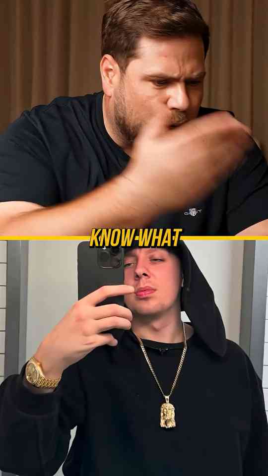 Aitch's gold Rolex