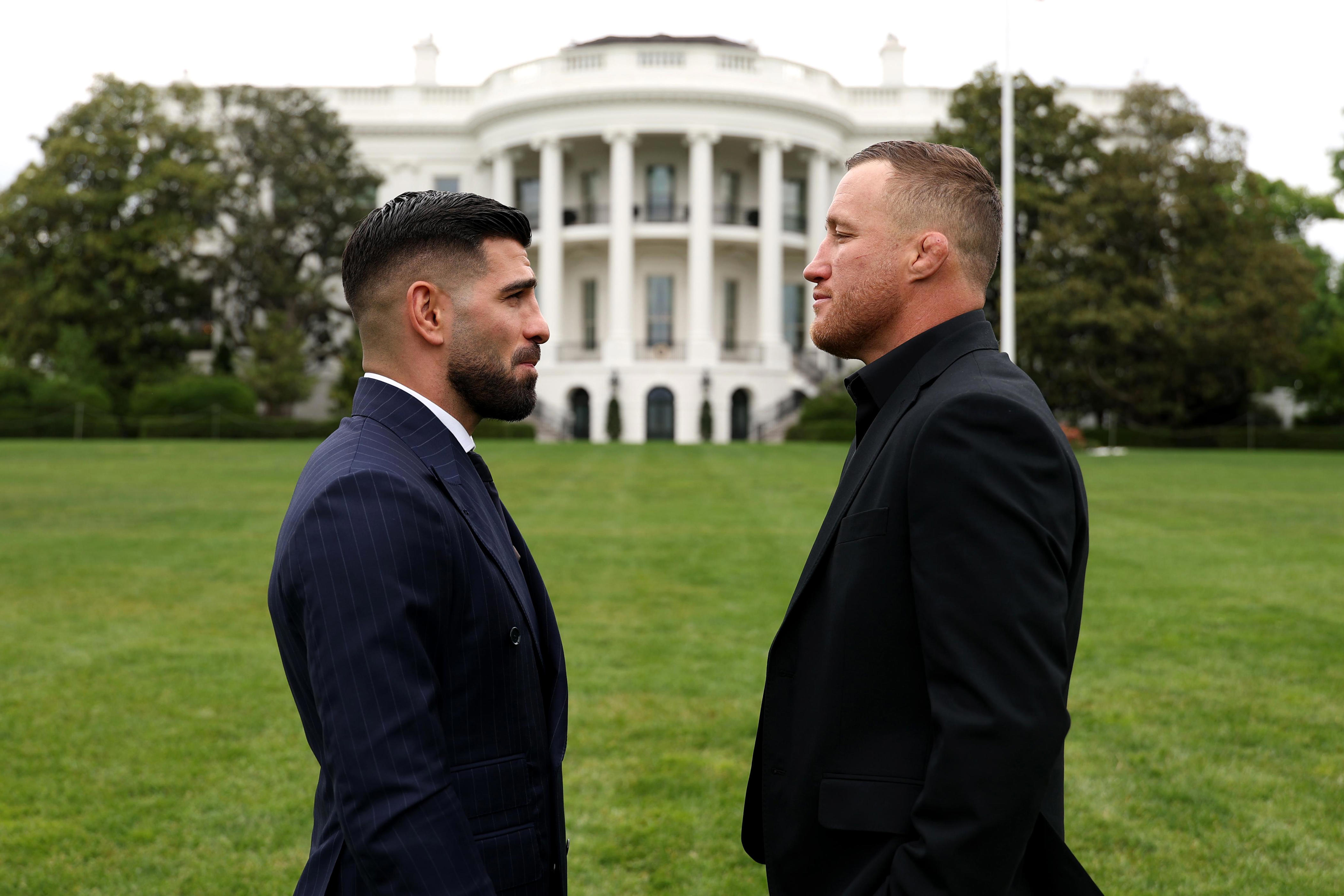 Ilia Topuria vs. Justin Gaethje war of words continues ahead of UFC ...