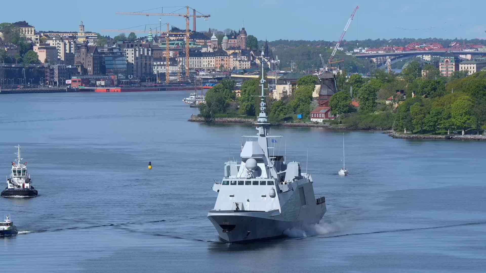 Sveriges nya fregatter - Franska Naval Group på besök i Stockholm