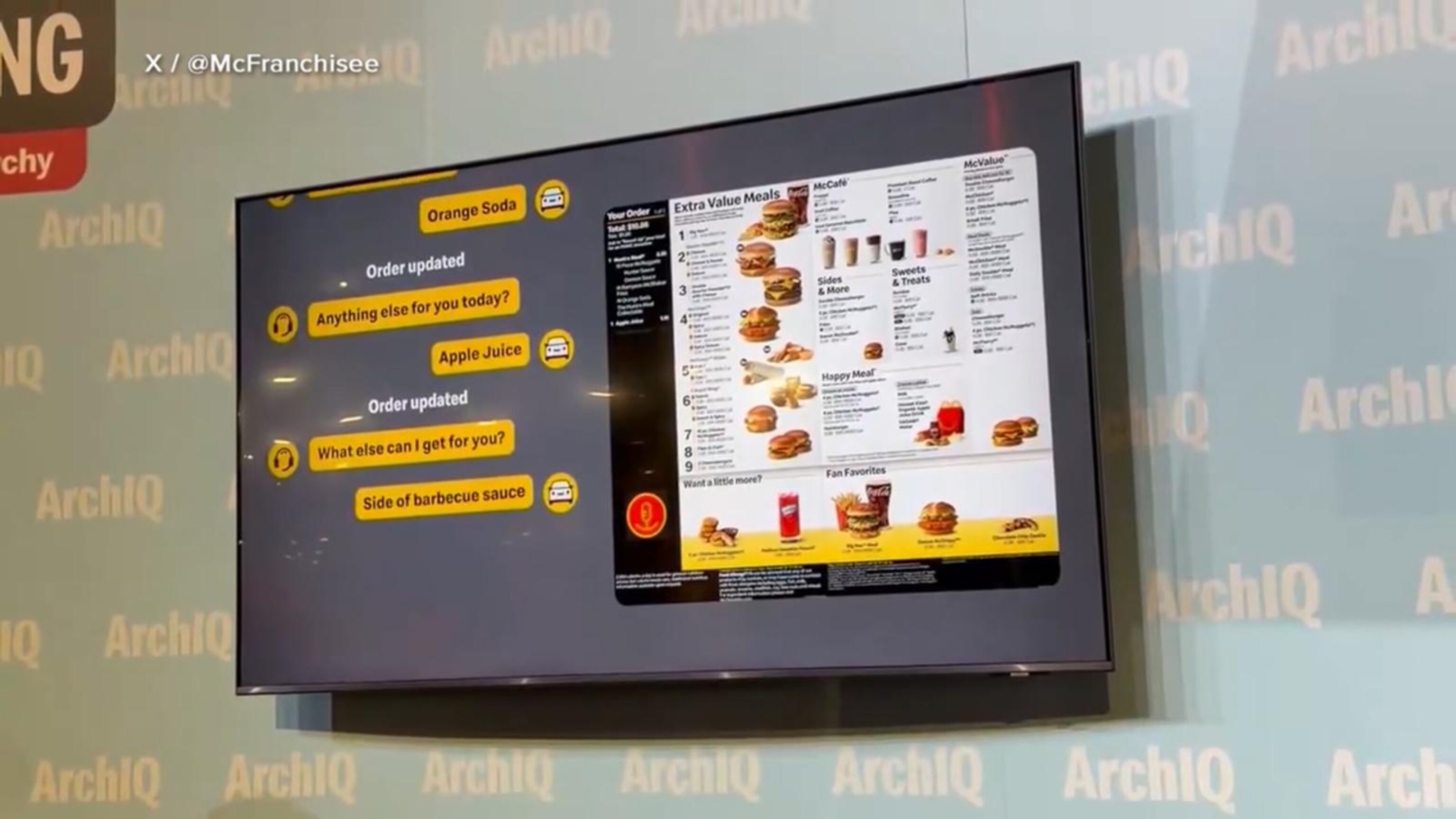 McDonald's to debut new AI-powered drive-through