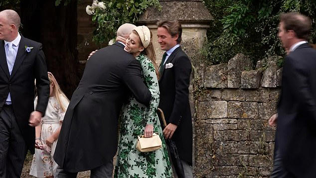 How Beatrice and Eugenie staged their entrance to cousin's wedding