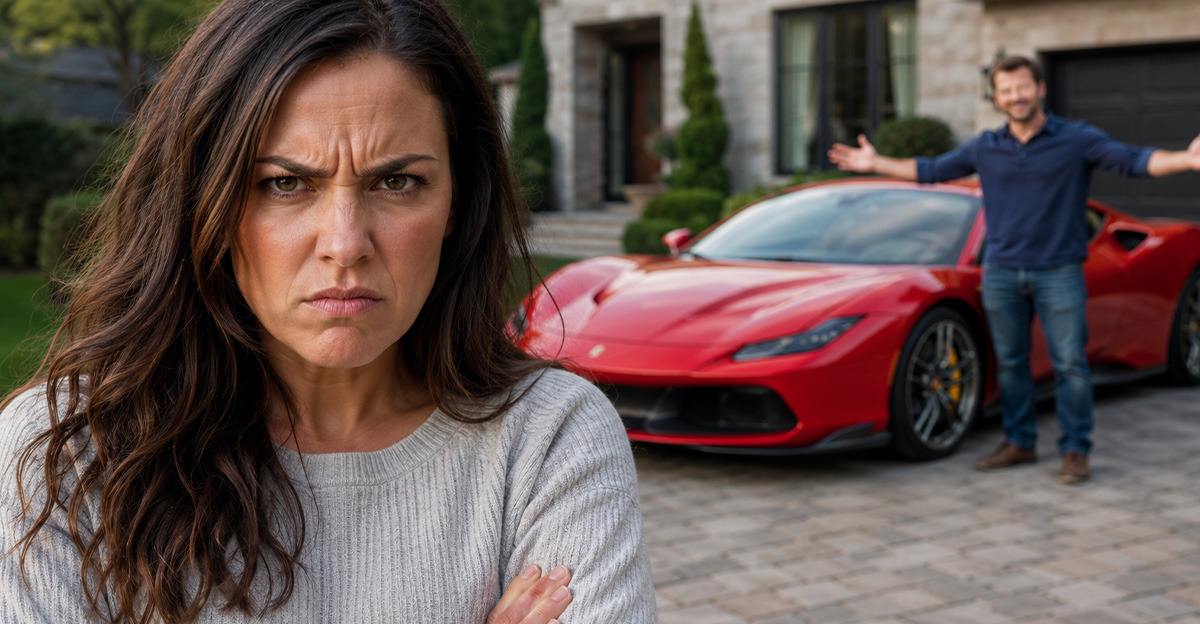 My husband just bought a $70,000 sports car. He says it was his dream ...