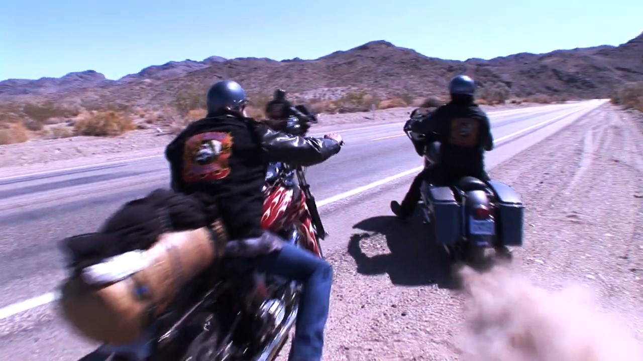 A tense moment on a group ride