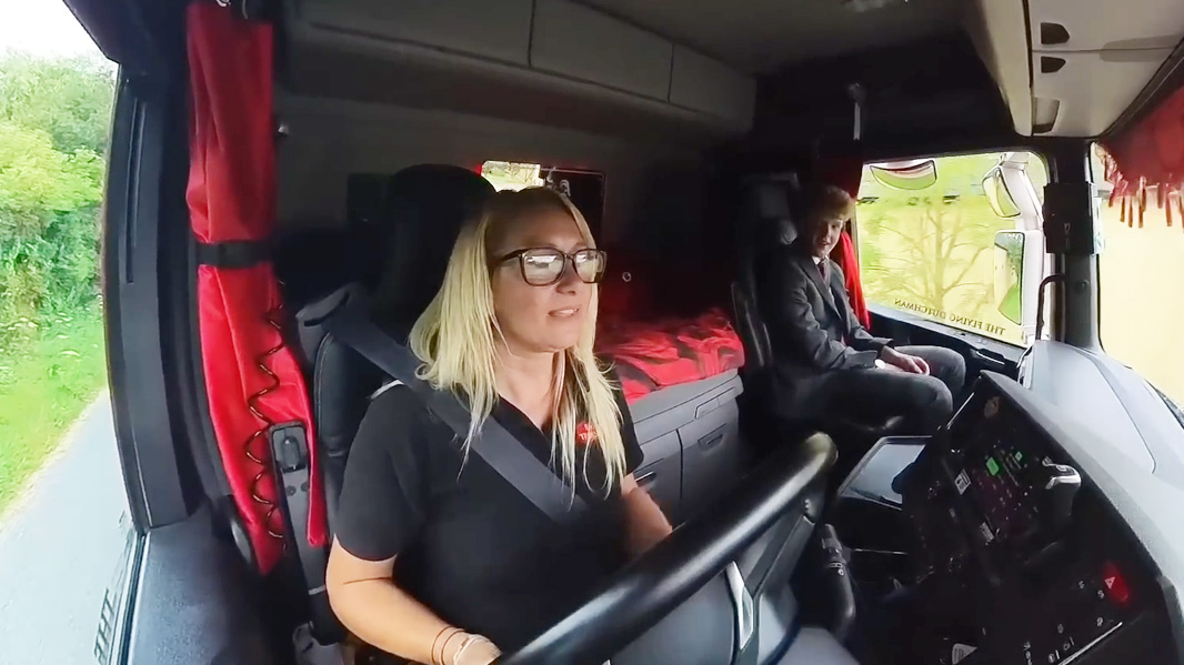 Can a lorry be used for school prom?