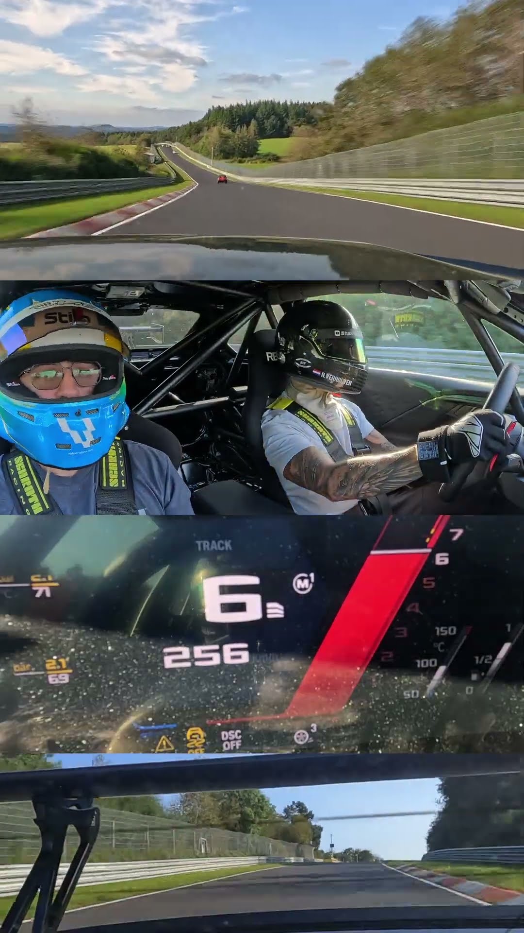 Pushing hard at the Nürburgring with whining gears