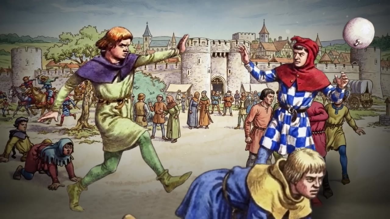 Medieval jousting battles - then bloodshed became entertainment, "That ...