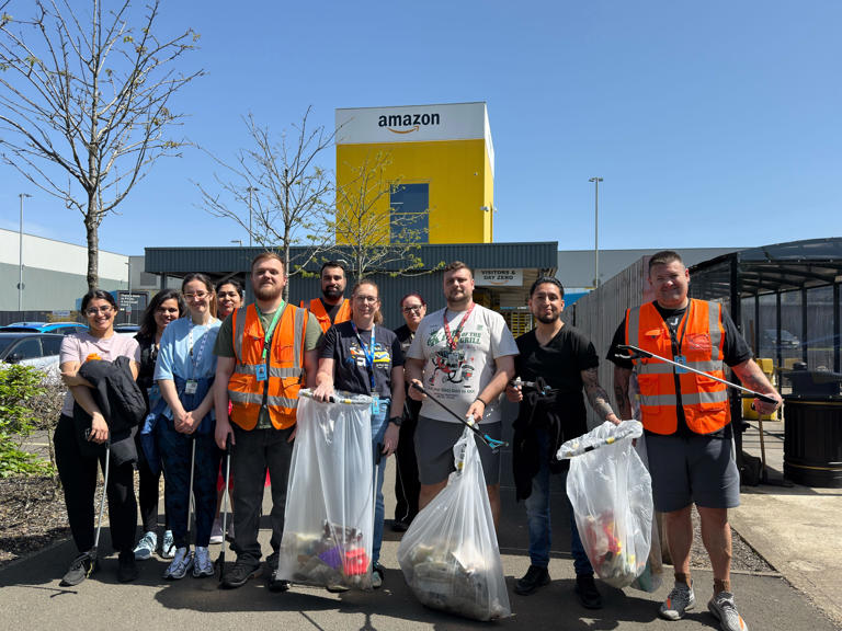 Fife team marks Amazon Global month of volunteering by packing ...