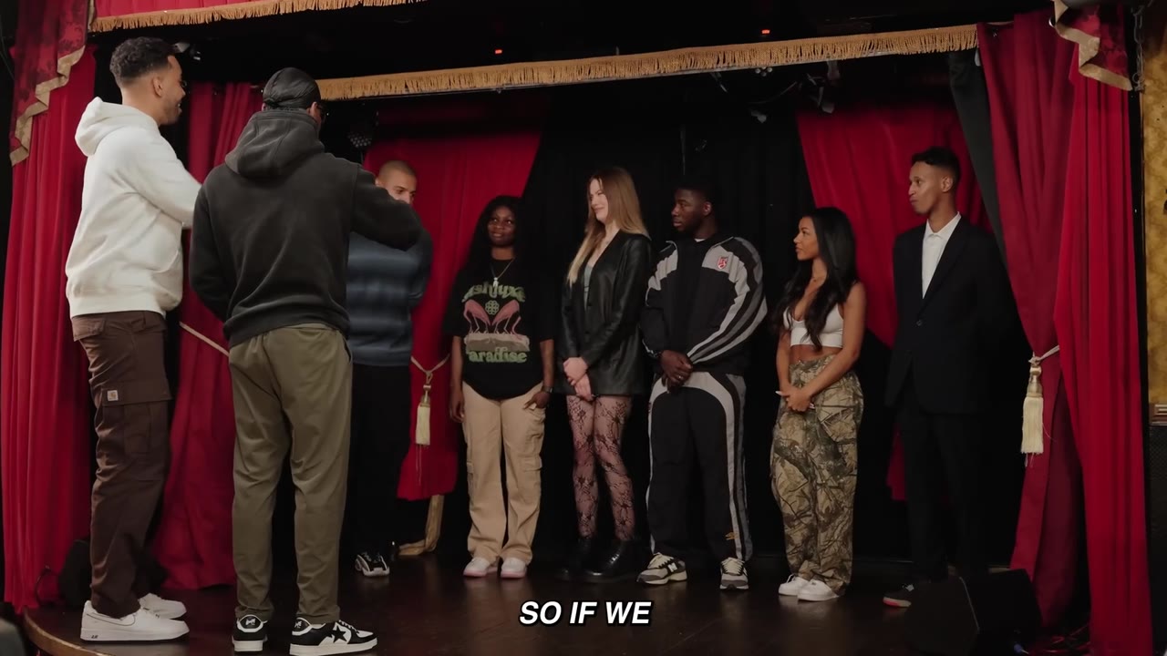 Watch how they rank strangers based on their following