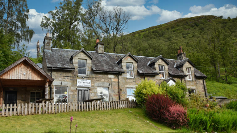 In the UK, this charming tea room nestled in the Scottish Highlands ...
