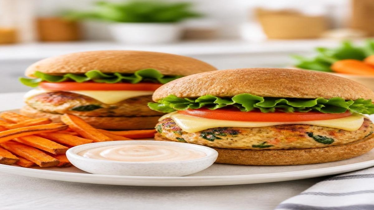 This California-style turkey burger recipe delivers big flavor without ...