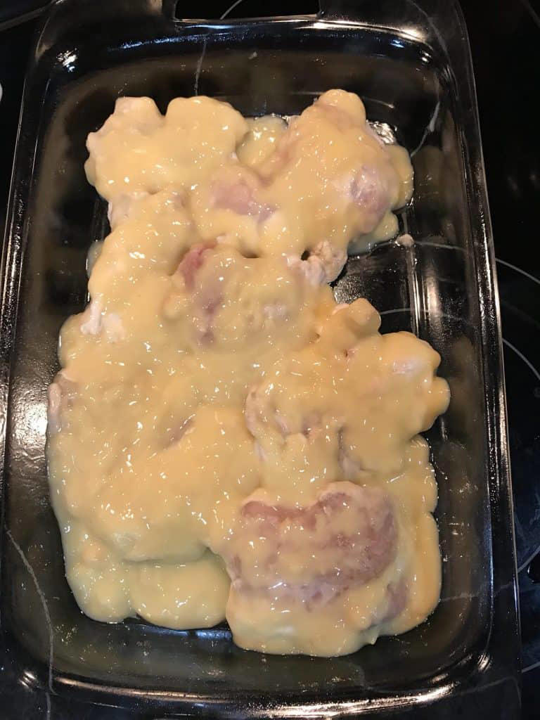 Baked wine chicken recipe