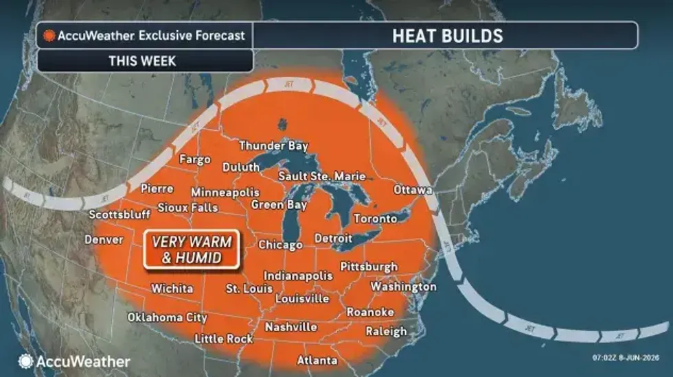 Summer-like heat and humidity builds across WNY this week