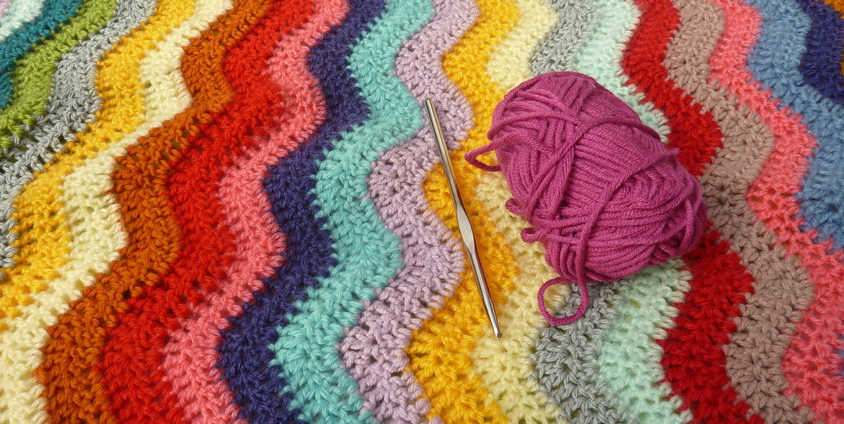 Wave stitch is the crochet trend giving homemade outfits a stylish ...