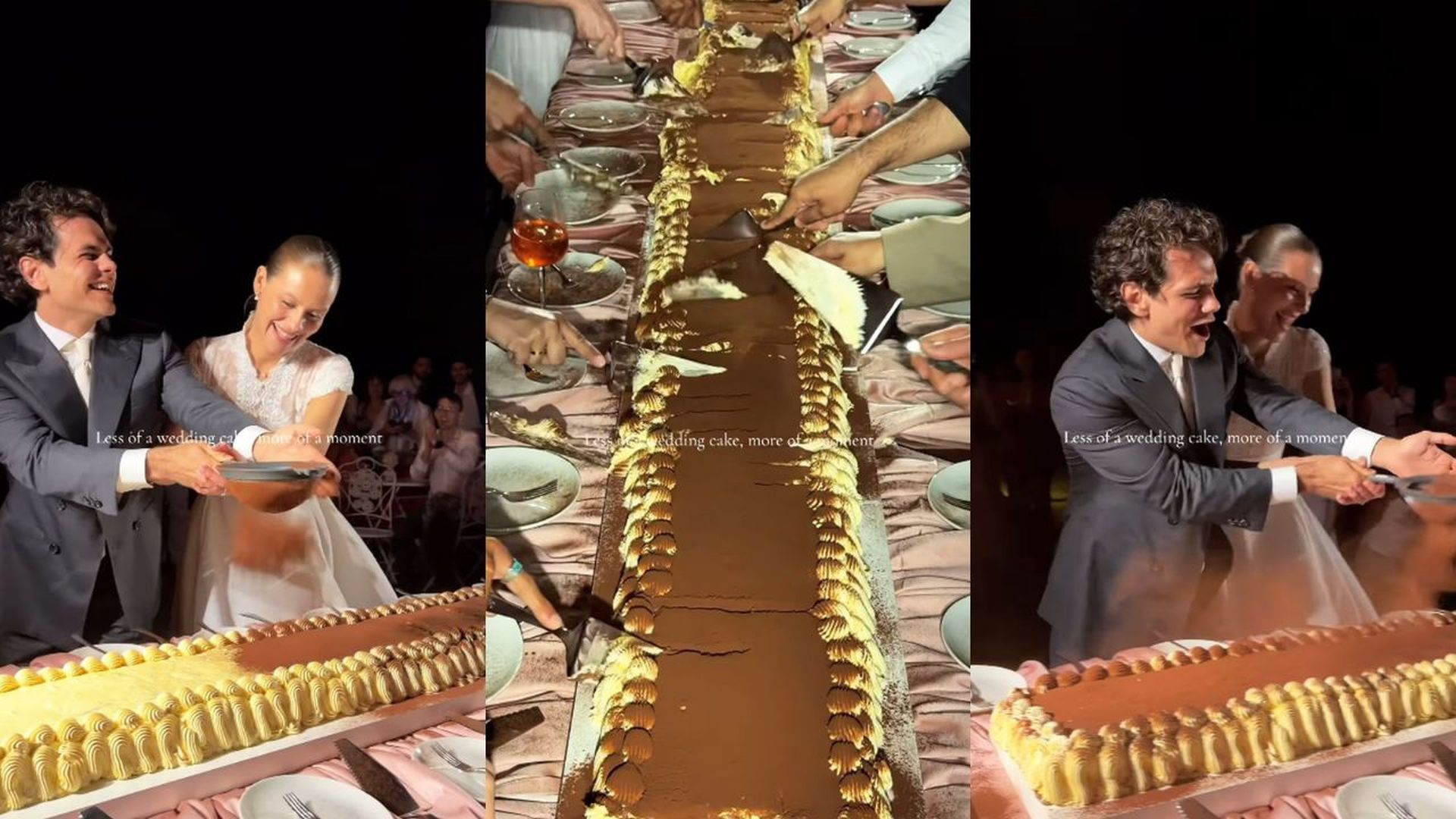 Addio torta nuziale, adesso il trend virale è il tiramisù lungo 3 metri ...